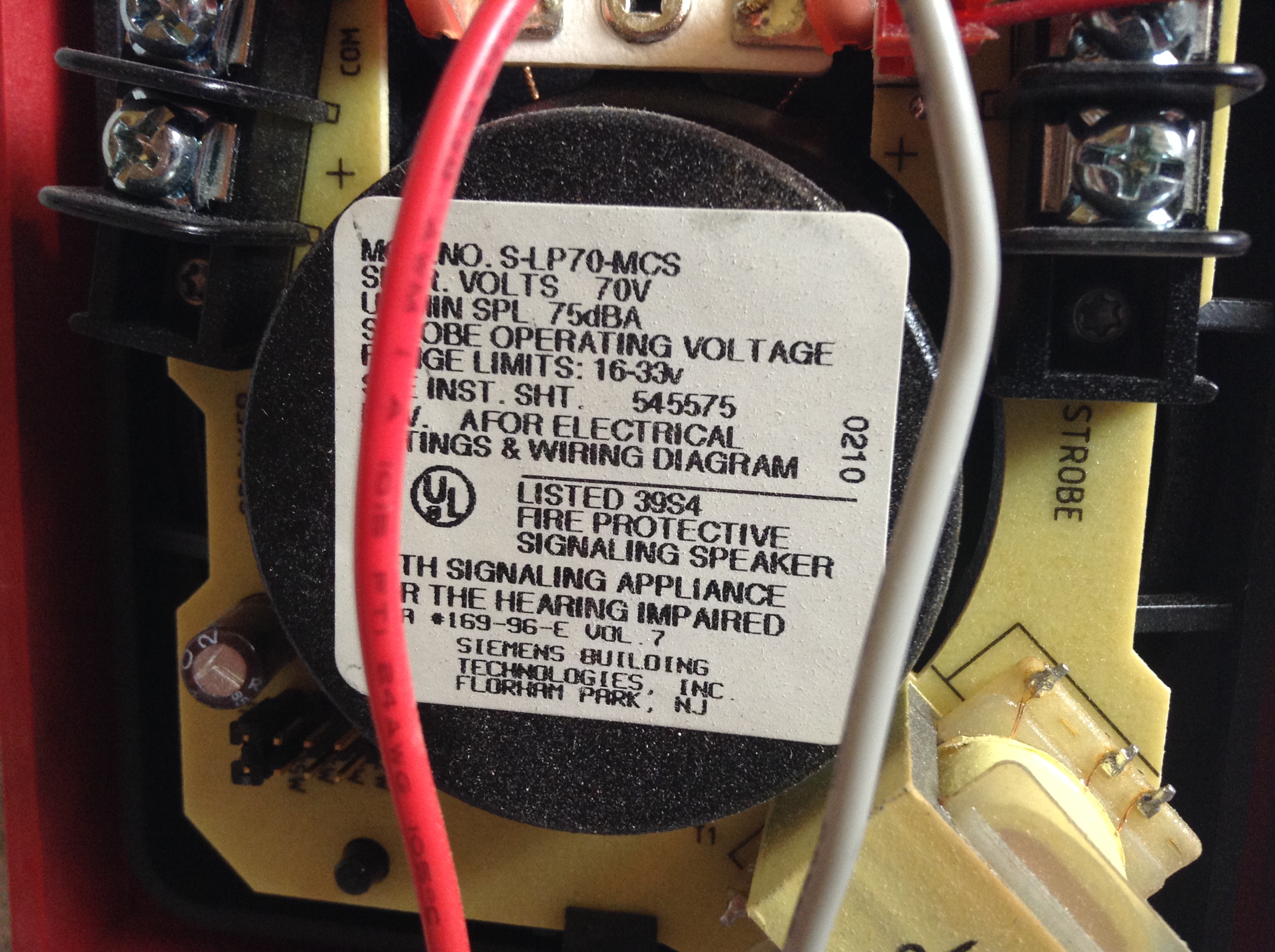 Siemens S Lp70 Mcs Fire Alarm Collection Information Pictures And