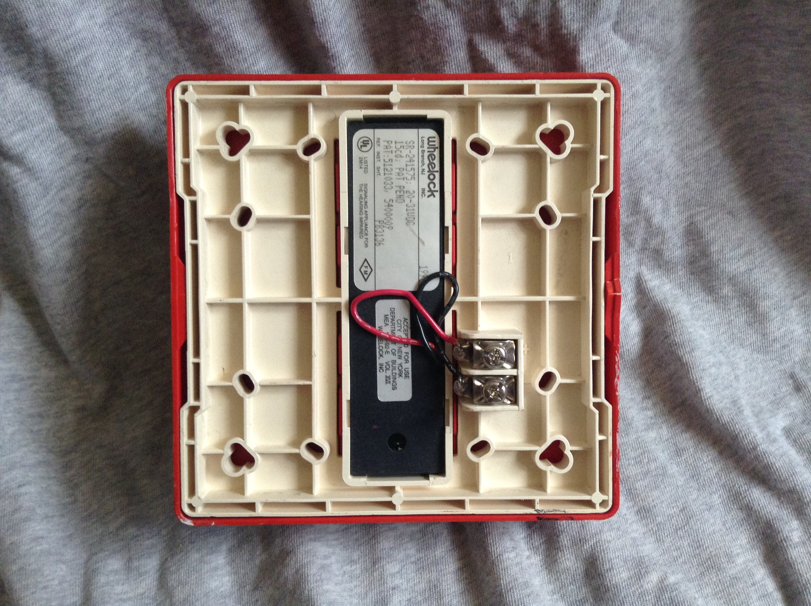 Wheelock SR-241575 - Fire Alarm Collection, Information, Pictures, and ...