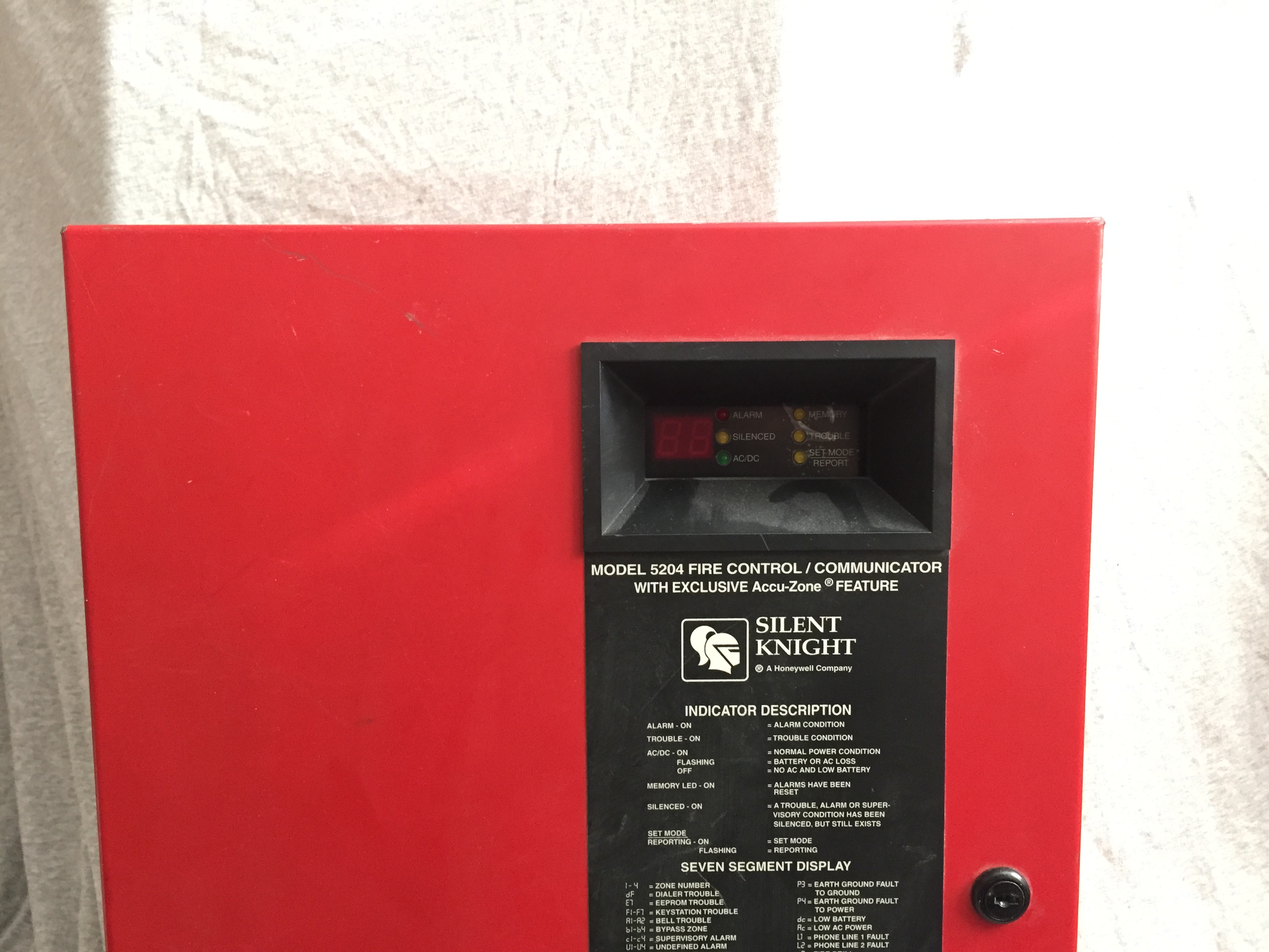 Silent Knight 5204 - Fire Alarm Collection, Information, Pictures, and ...