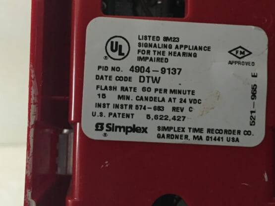 Simplex 4904-9137 - FireAlarms.tv - jjinc24/U8oL0's Fire Alarm Collection - Pictures, Videos, Info