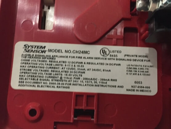 System Sensor CH24MC - FireAlarms.tv - jjinc24/U8oL0's Fire Alarm ...