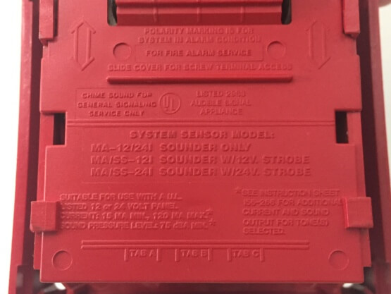 System Sensor MA-12/24L - FireAlarms.tv - jjinc24/U8oL0's Fire Alarm ...