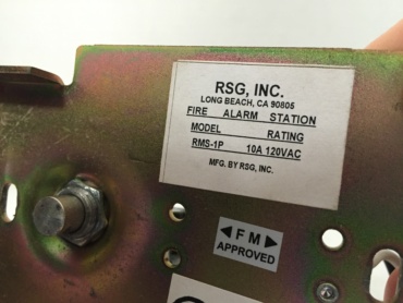 RSG RMS-1P - FireAlarms.tv - jjinc24/U8oL0's Fire Alarm Collection ...