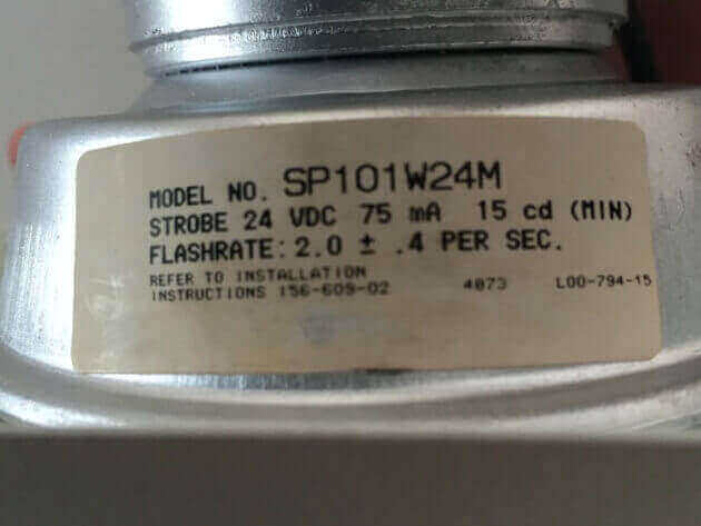System Sensor SP101W24M - FireAlarms.tv - jjinc24/U8oL0's Fire Alarm ...