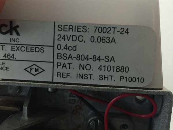 Wheelock 7002T-24 - FireAlarms.tv - jjinc24/U8oL0's Fire Alarm ...